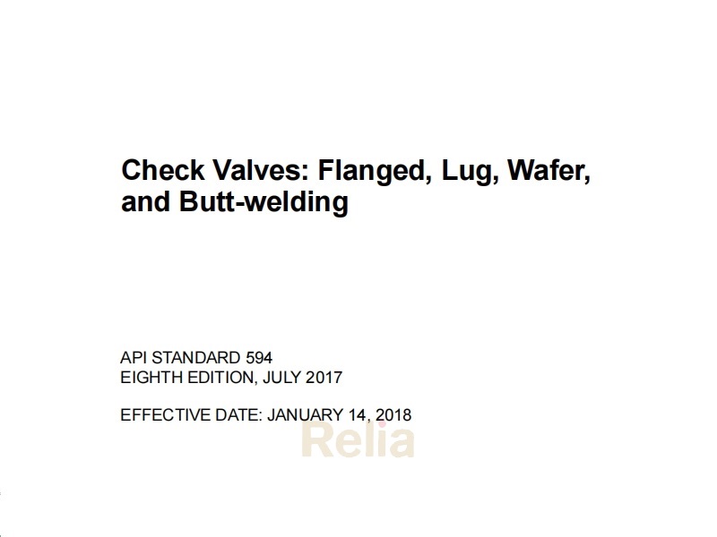 API 623 Trim Chart - valvestandard.com