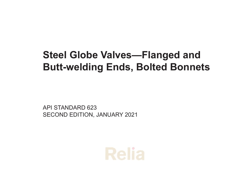 API 623 Trim Chart - valvestandard.com