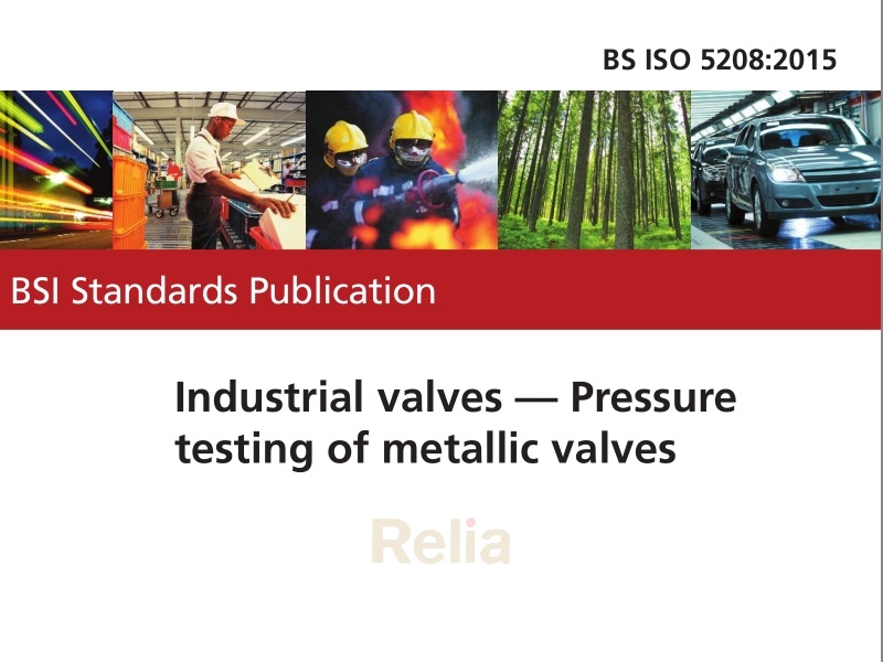 ISO 5208: Industrial valves — Pressure testing of metallic valves ...